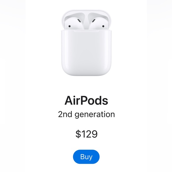 Apple | Headphones | Apple Airpods Generation 2 Unopened Brand New ...